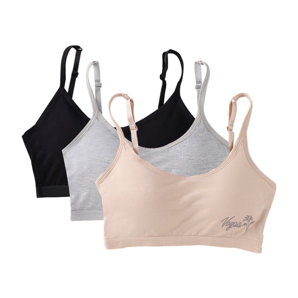 Voyaa Soft Bra Padded Thin Straps 3 Pack T750 - Calvino